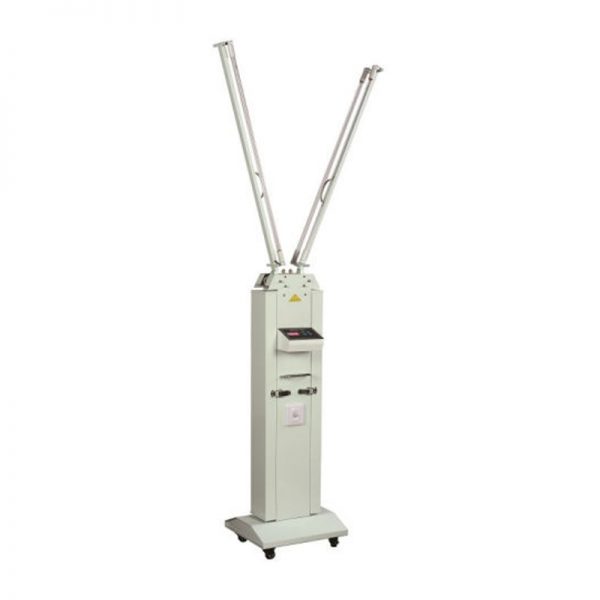 Four-Tube Stainless Steel UVC Lamp Trolley (with Sensor) – Biolight